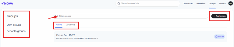 Instructions for teachers - Otava Learning